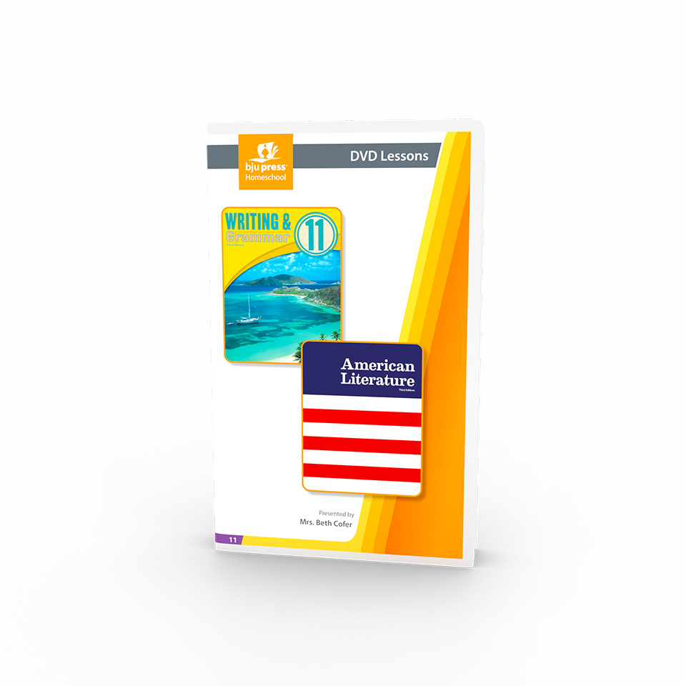 English 11 DVD Only, 3rd ed. | BJU Press Homeschool