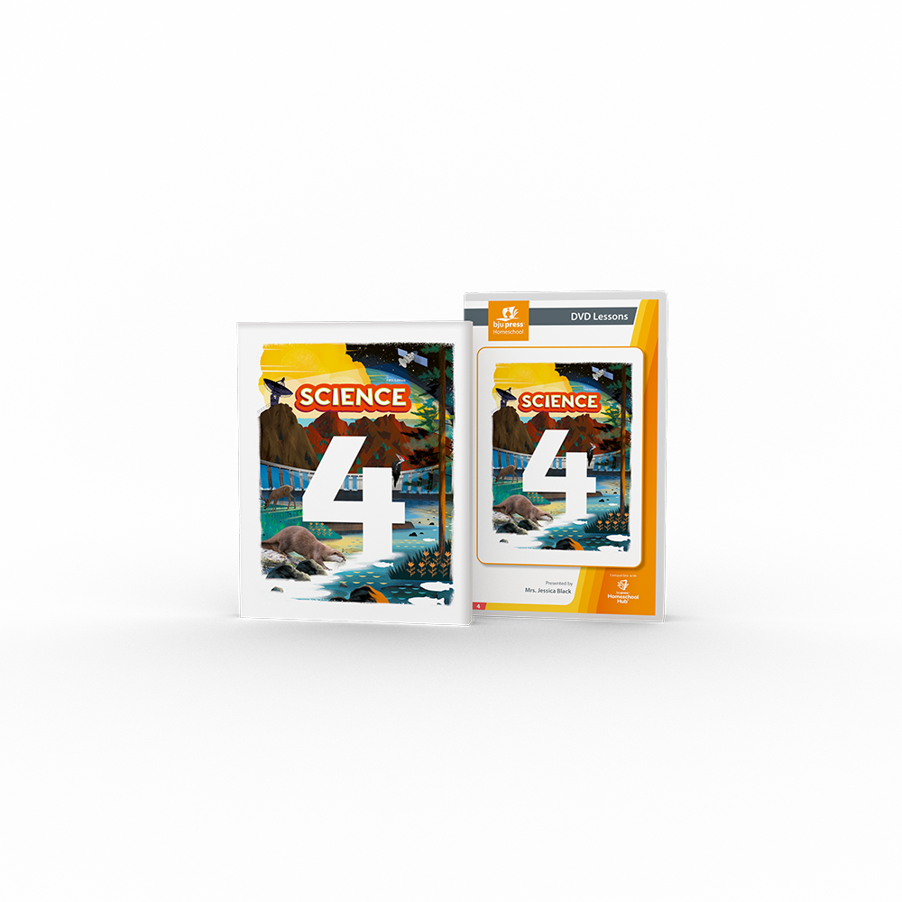 Science 4 DVD with Books, 5th ed. | BJU Press Homeschool