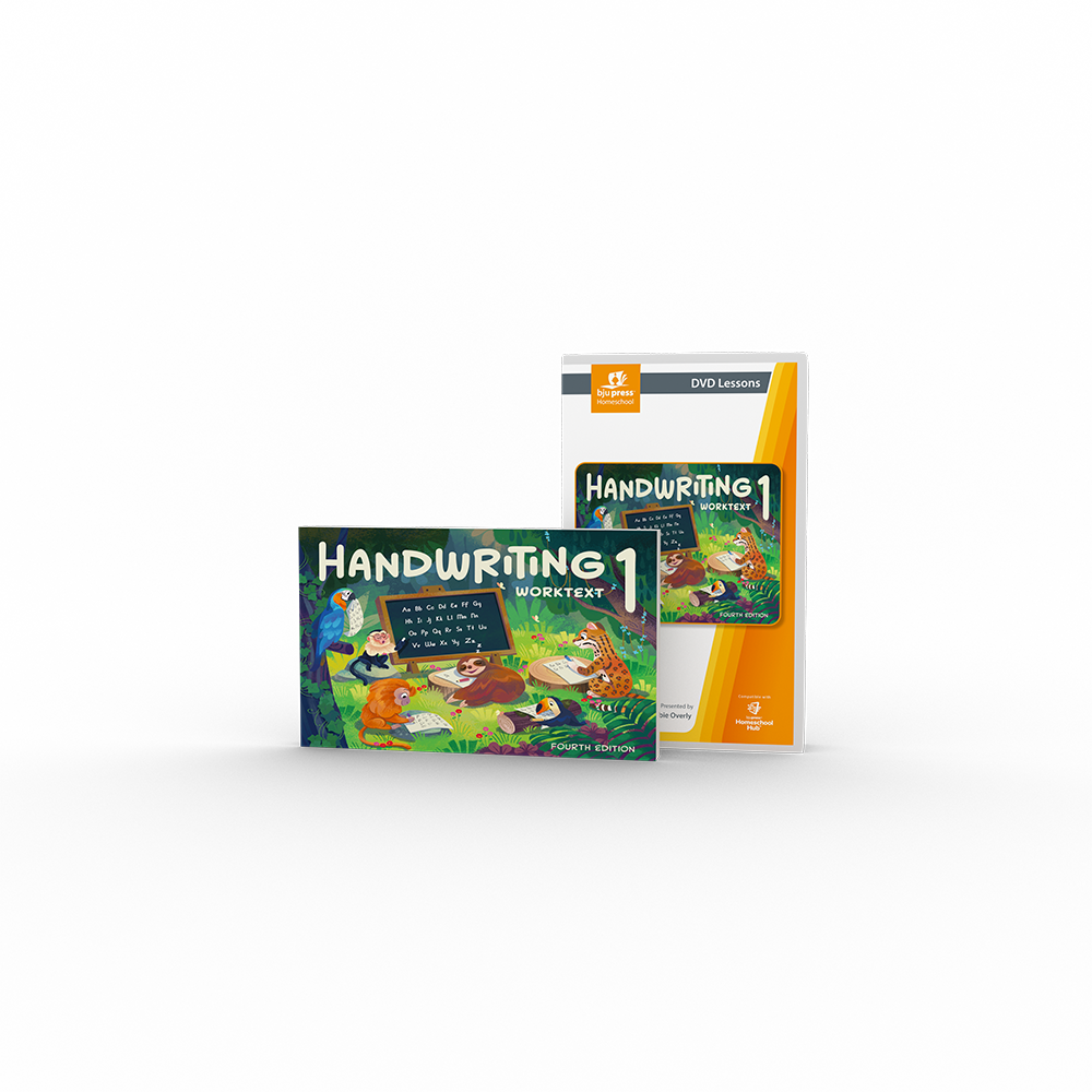 Handwriting 1 DVD with Books, 4th ed. | BJU Press Homeschool