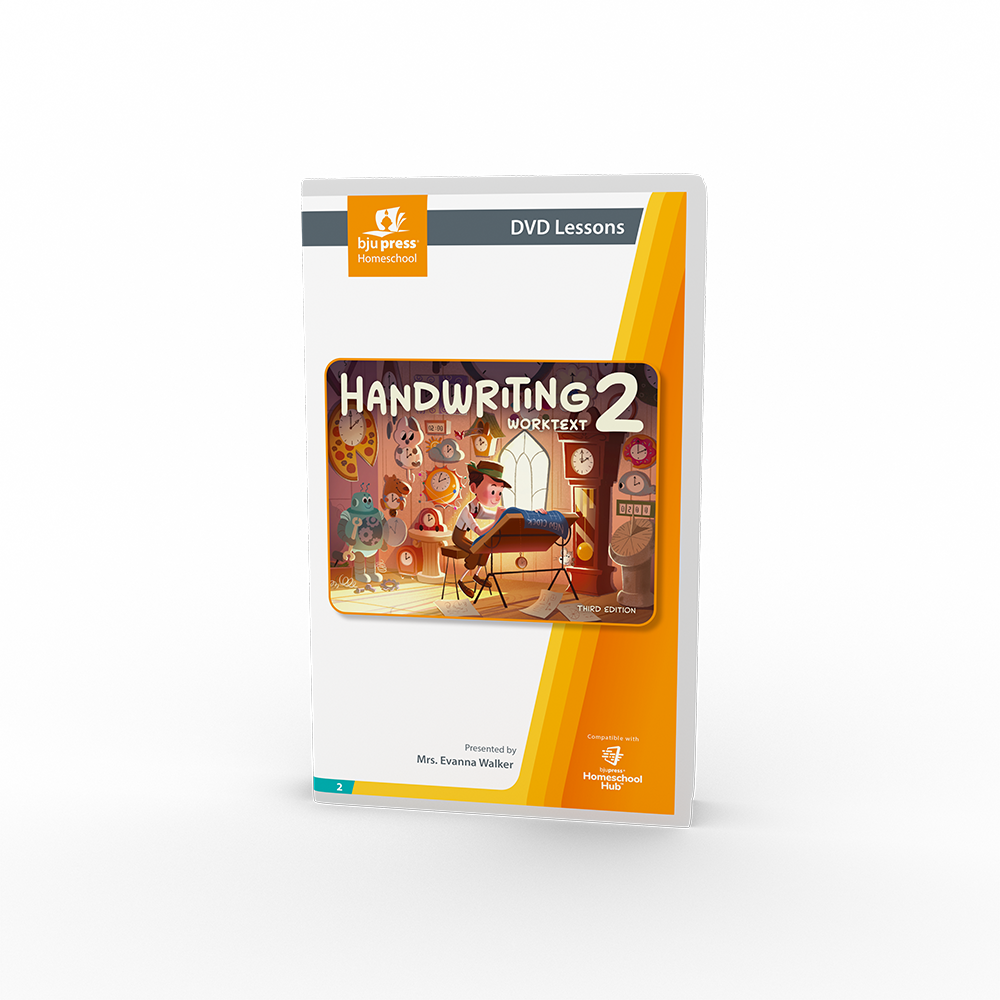 Handwriting 2 DVD Only, 3rd ed. | BJU Press Homeschool