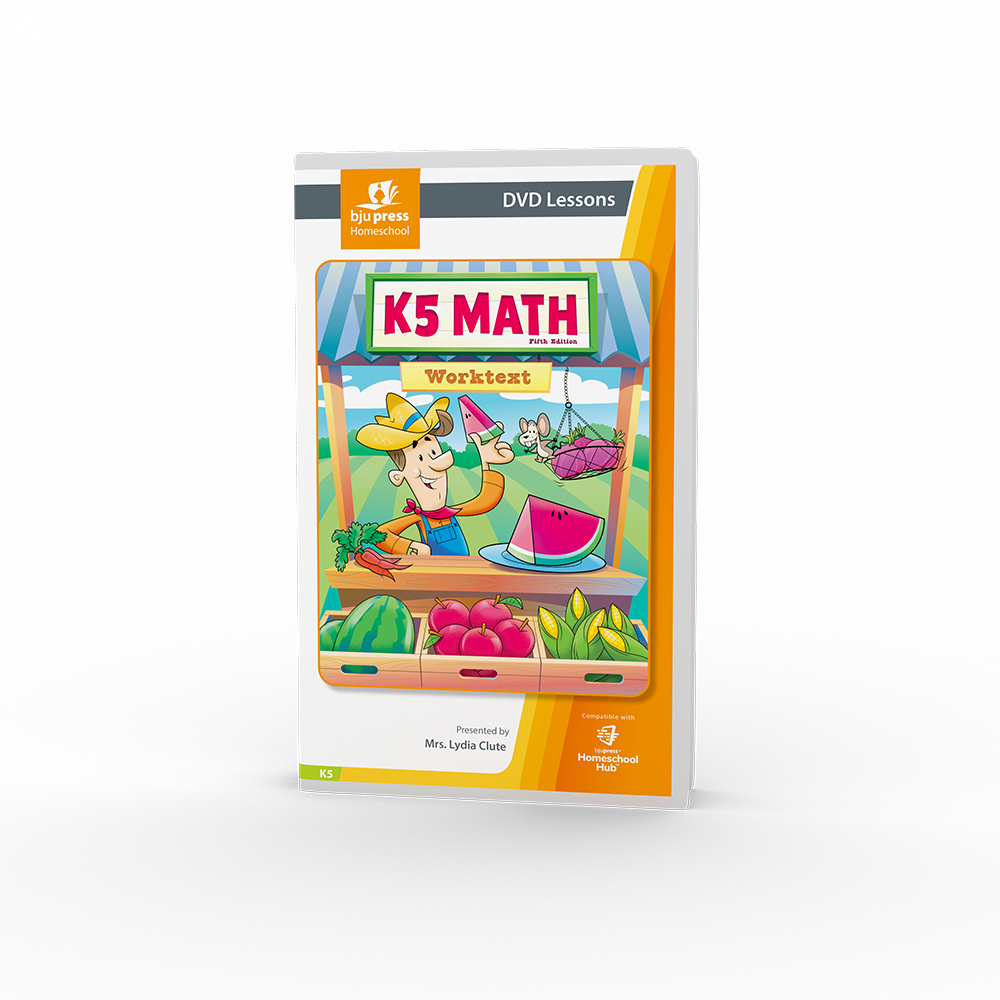 K5 Math DVD Only, 5th ed. | BJU Press Homeschool