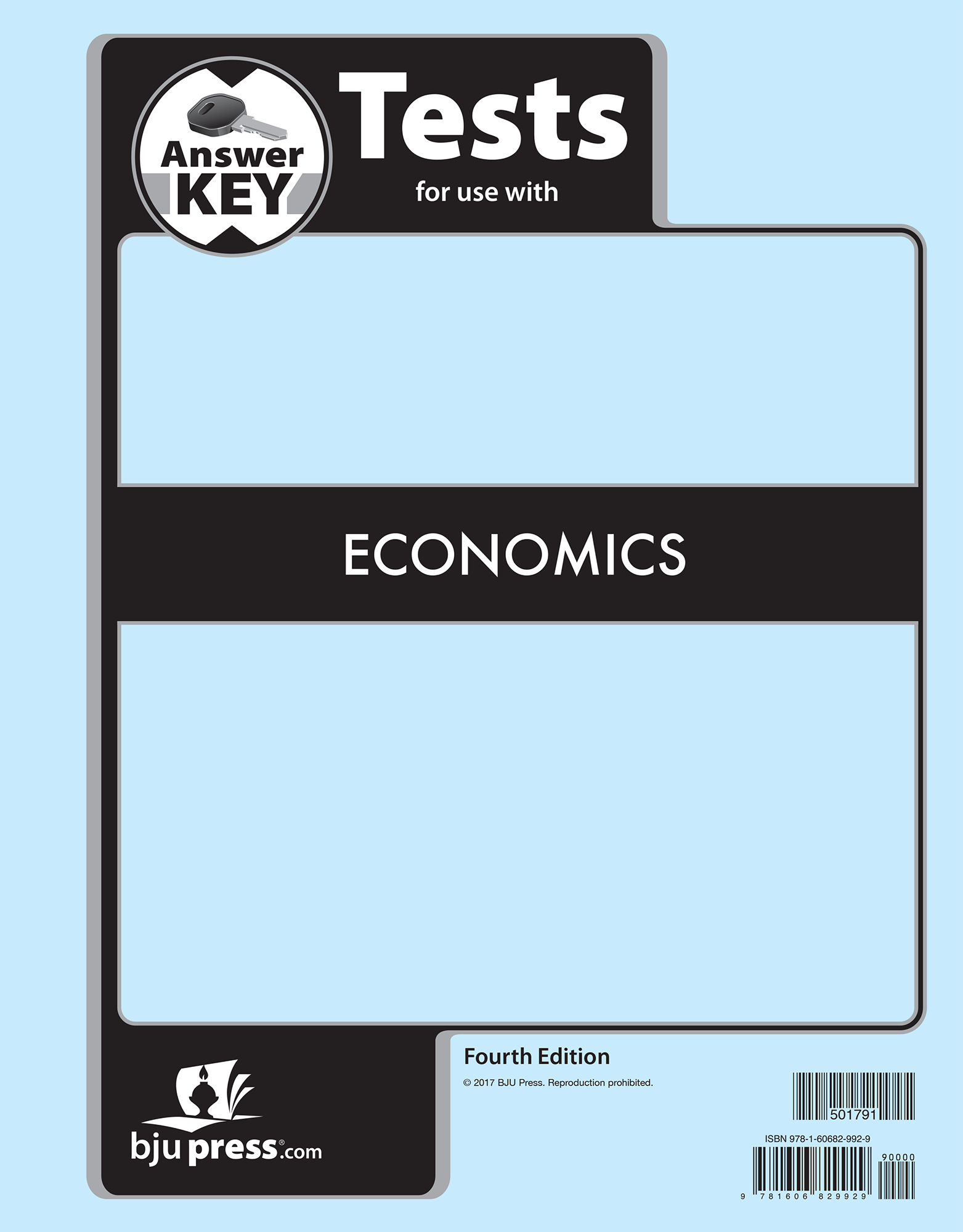 Economics Tests Answer Key, 3rd ed. | BJU Press Homeschool