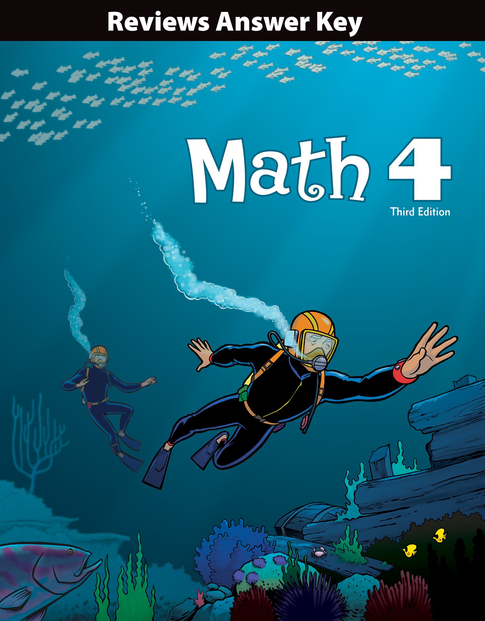 Math 4 Reviews Answer Key, 3rd ed. | BJU Press