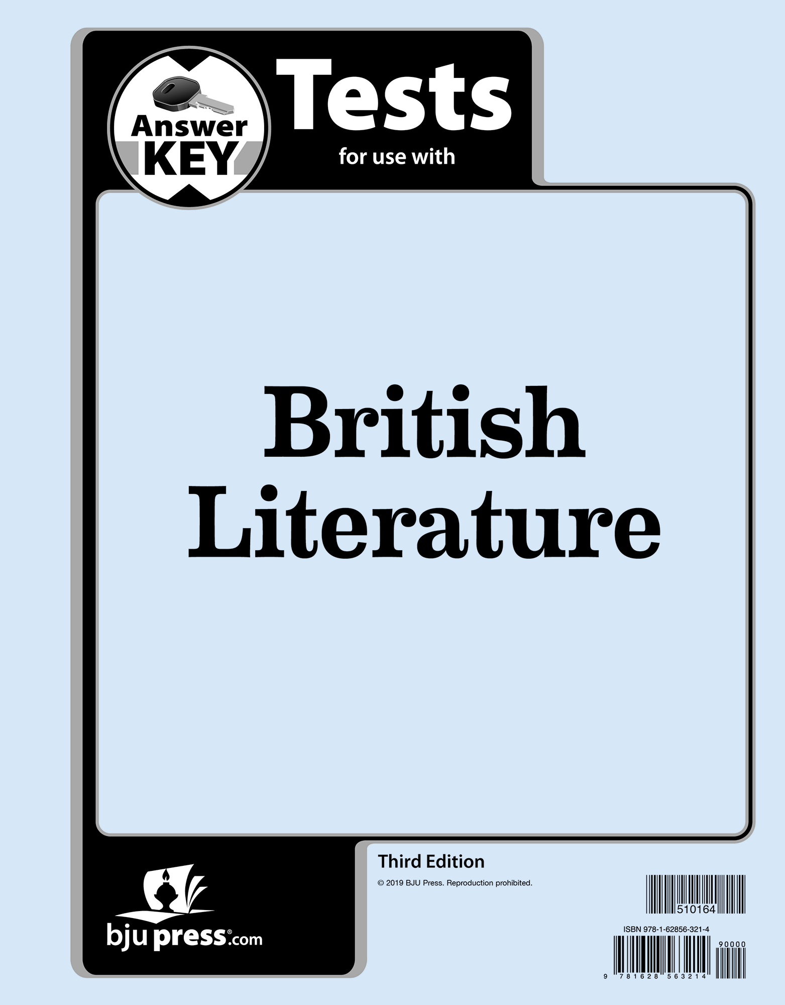 British Literature Tests Answer Key, 3rd ed. | BJU Press Homeschool