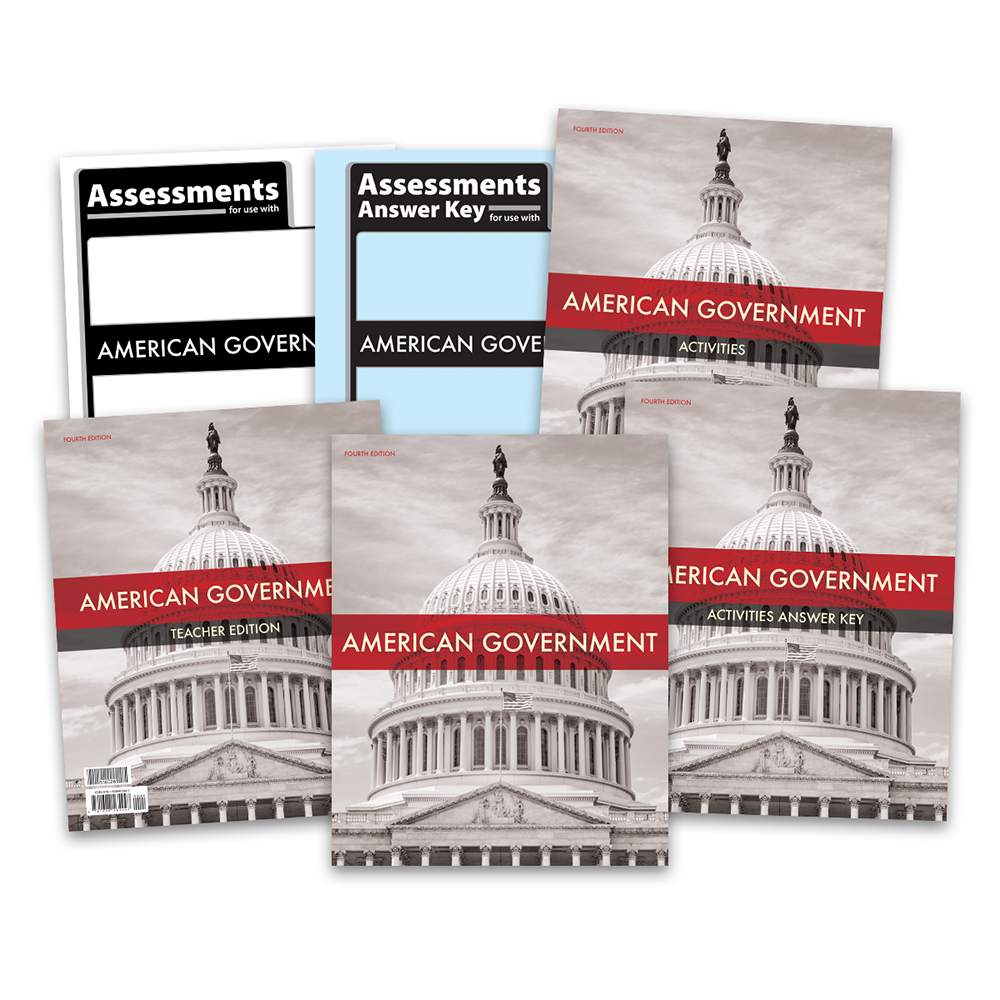 American Government Subject Textbook Kit, 4th ed. | BJU Press Homeschool