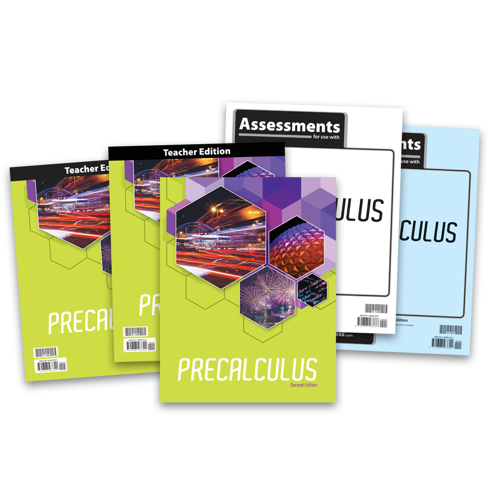 Precalculus Subject Textbook Kit, 2nd ed. | BJU Press Homeschool