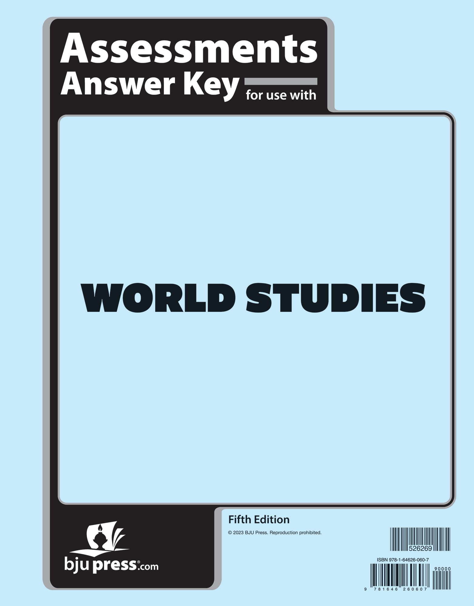 World Studies Assessments Answer Key, 5th ed. | BJU Press