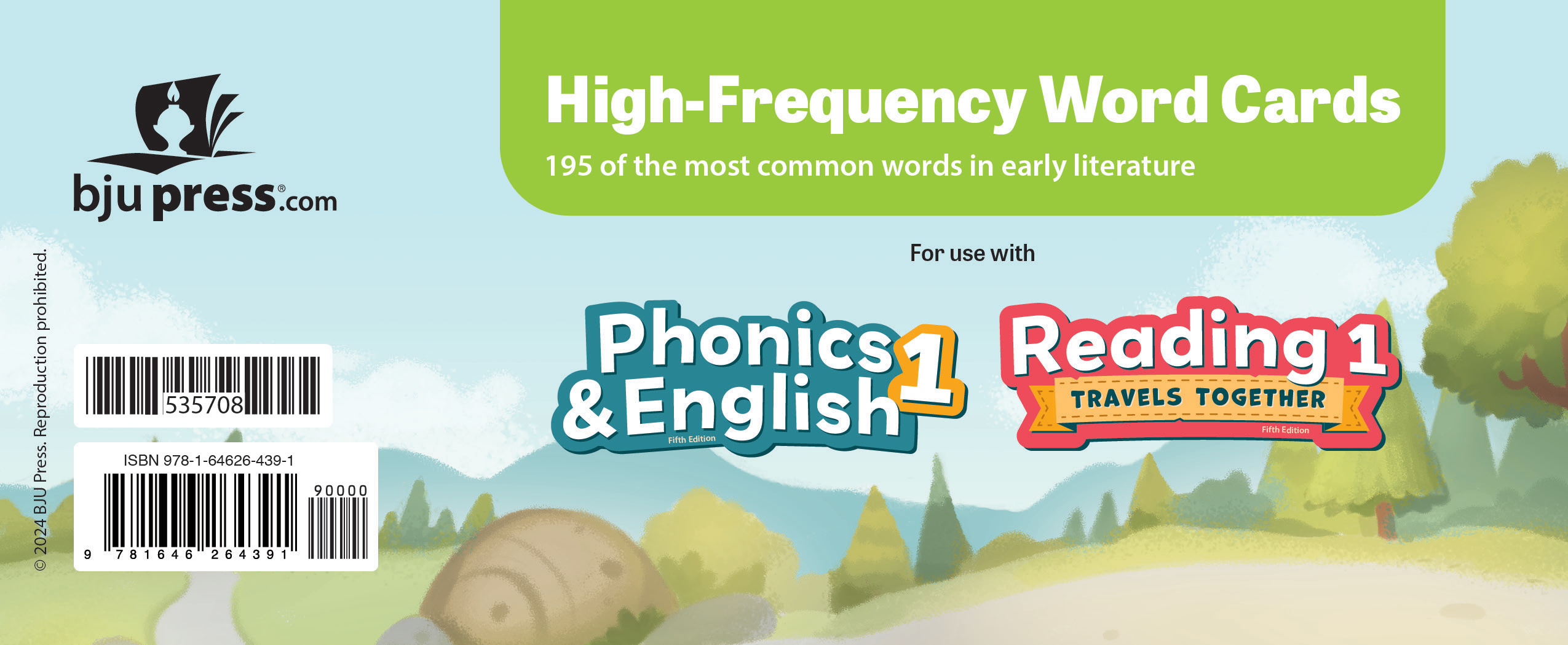Phonics & English 1 High-Frequency Word Cards, 5th ed. | BJU Press ...