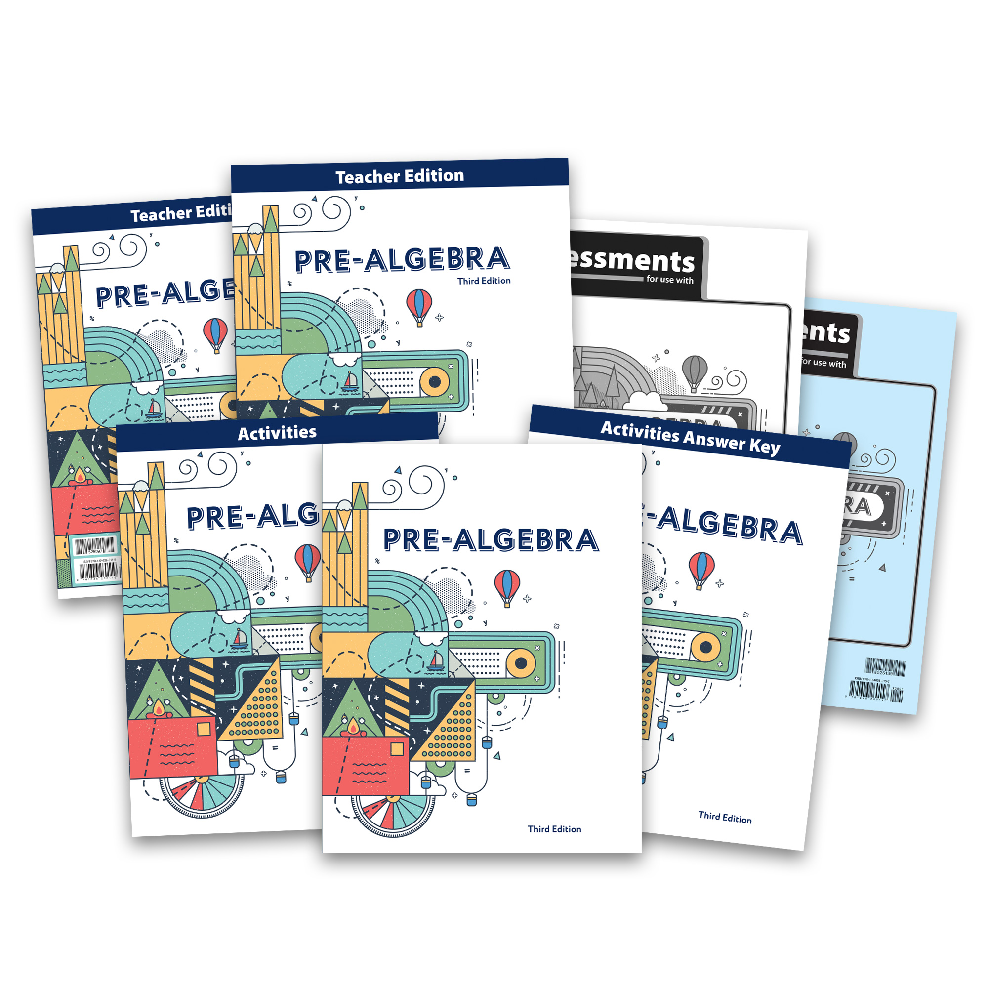 Pre-Algebra Subject Textbook Kit, 3rd ed. | BJU Press Homeschool