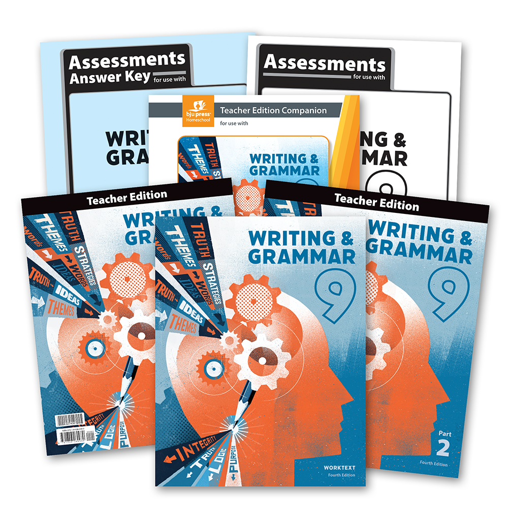 Writing & Grammar 9 Subject Textbook Kit, 4th ed. | BJU Press Homeschool