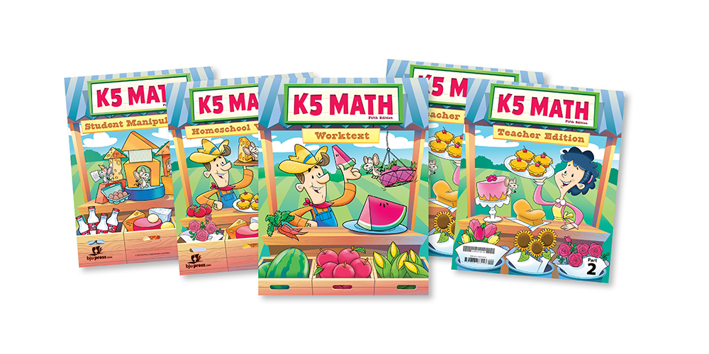 K5 Math Subject Textbook Kit, 5th ed. | BJU Press Homeschool