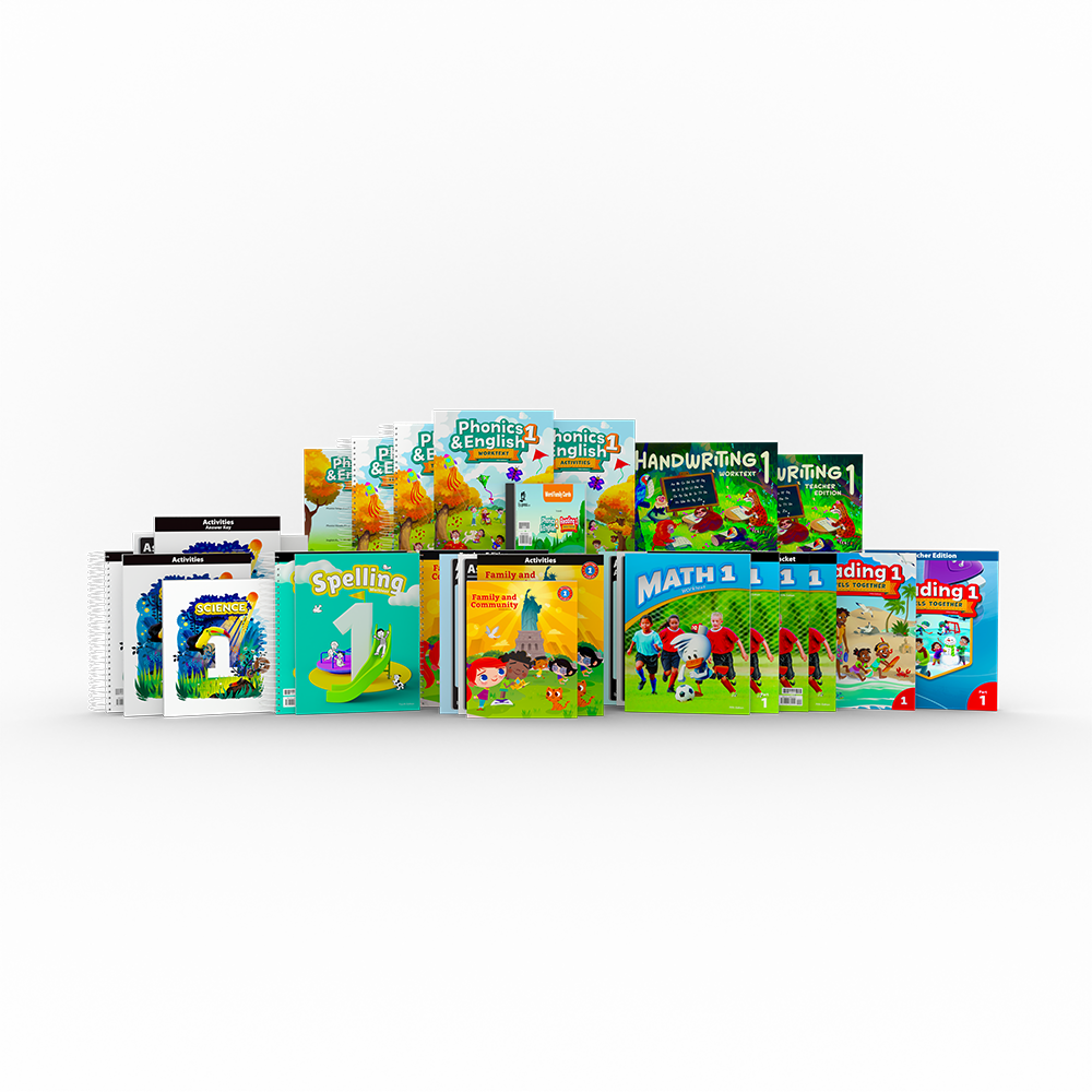 Grade 1 Complete Grade Textbook Kit | BJU Press Homeschool