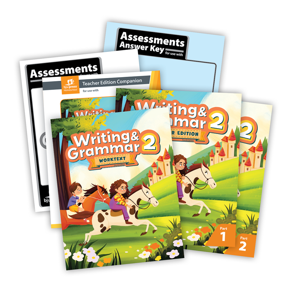Writing & Grammar 2 Subject Textbook Kit, 4th ed. | BJU Press Homeschool