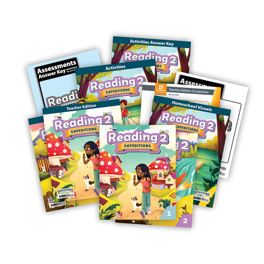 Reading 2: Expeditions Subject Textbook Kit, 4th ed. | BJU Press Homeschool